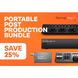Blackmagic Design Portable Post Production Bundle