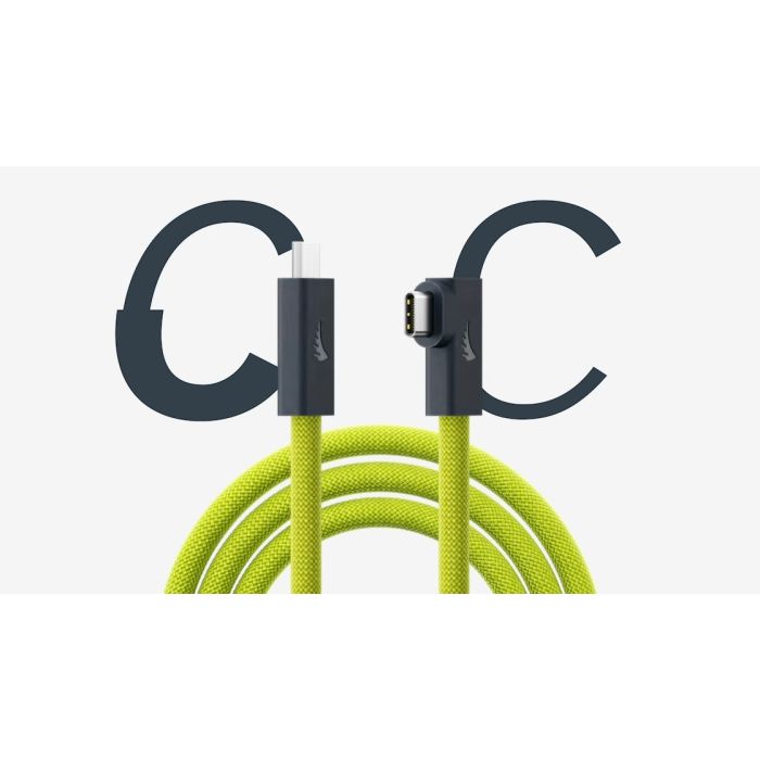 Angelbird USB-C 3.2 Solid Flex™ Tether Cable Right-Angle Lime 4,5 m ...